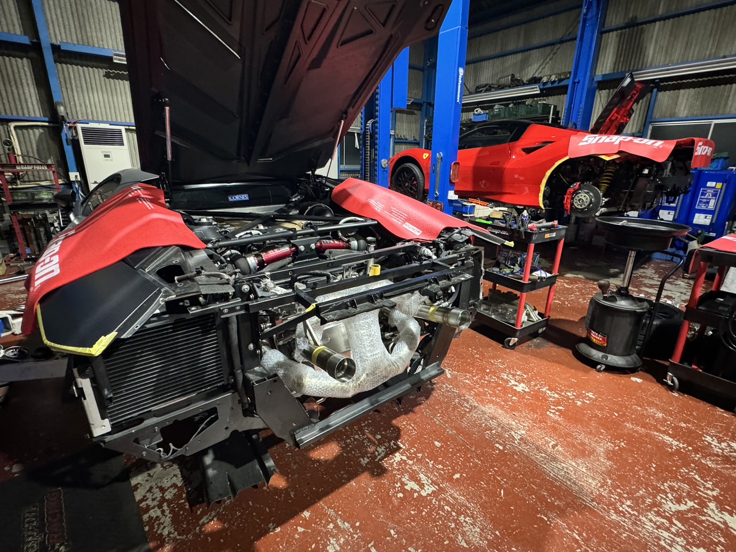 GINTANI Exhaust Ferrari F8 Spider 取付 | GINTANI JAPAN